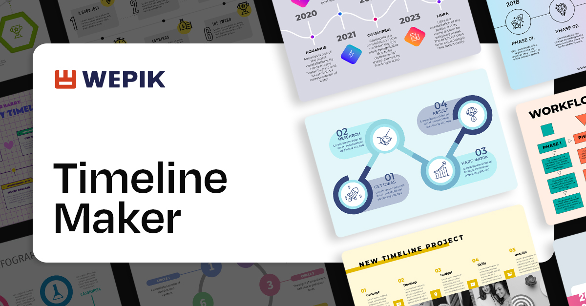 Free Online Timeline Maker - Create Timeline Infographics in minutes