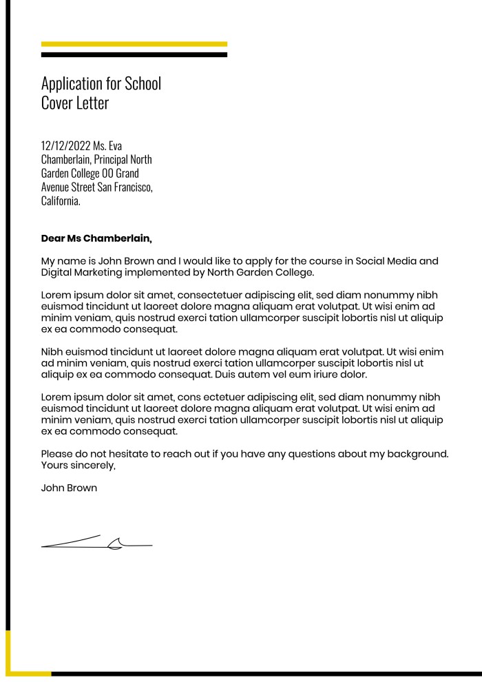  Formal Letter Format For School Permission Letter For School How 