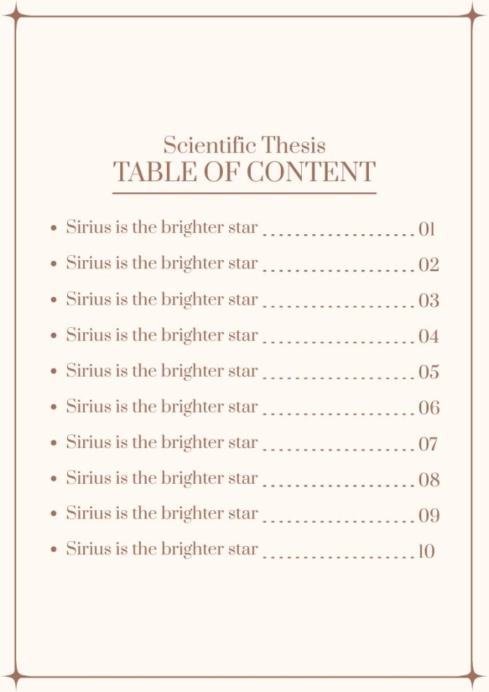 Table Of Contents Definition Format Examples Video Lesson 47 OFF