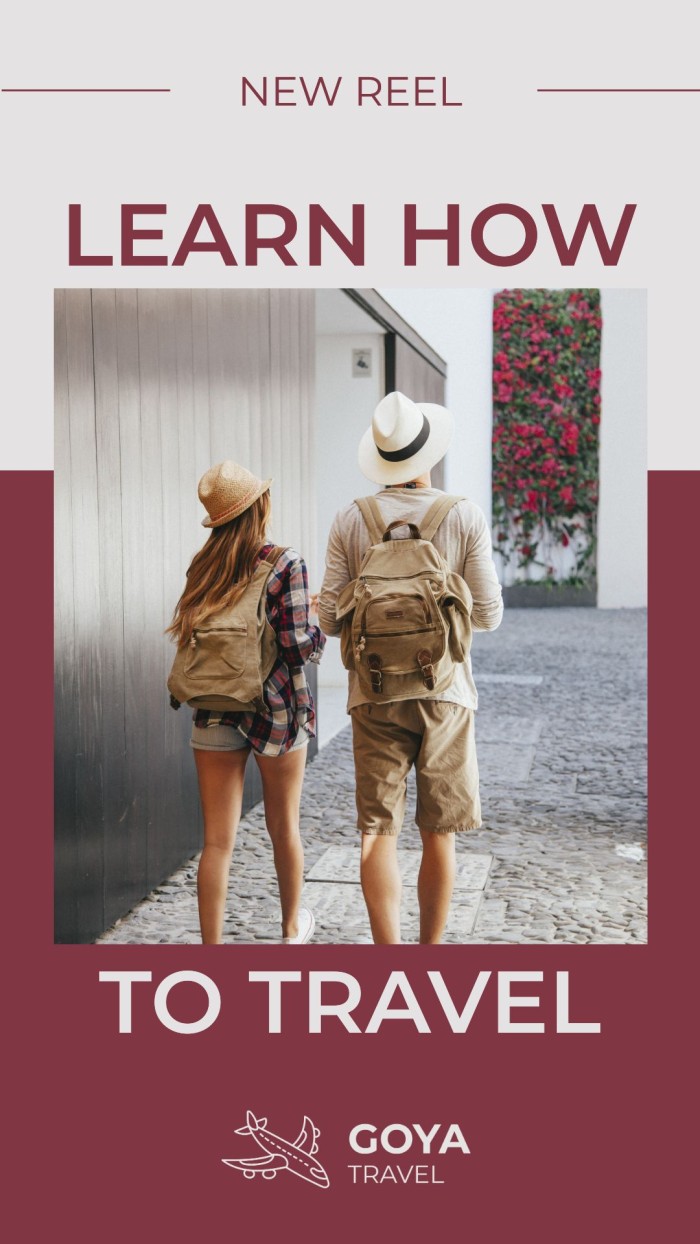 Free Pro Travel Agency Instagram Reel Cover Template