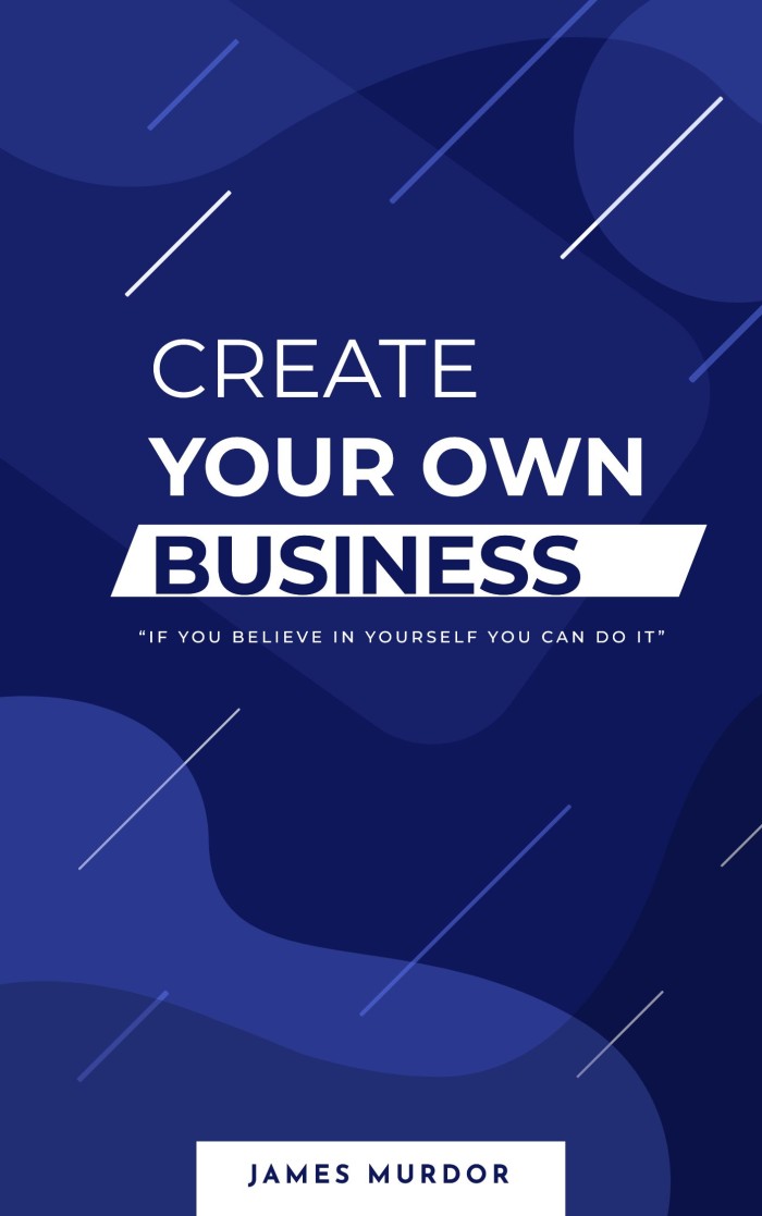 Free Create Your Own Business Book Cover Template