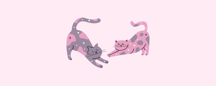 Free Cute Kawaii Cats Glady s Notion Cover Template