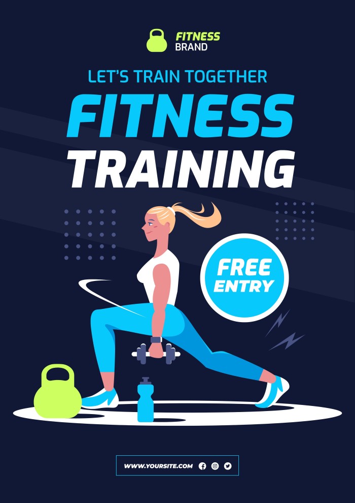 Free Gym Poster Templates To Customize Online Wepik Free Gym Poster Templates To Customize Online Wepik