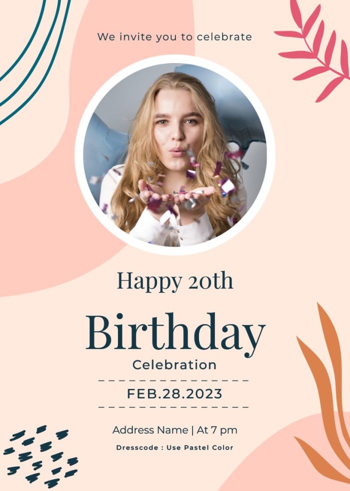 Birthday Invitation Templates
