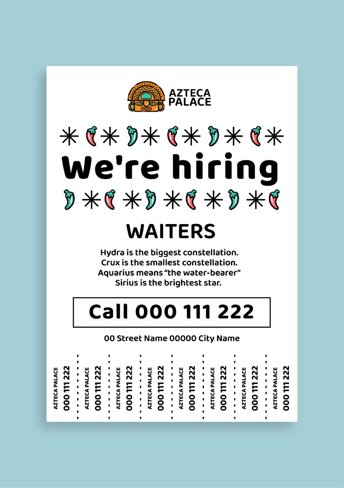 Free Tear Off Flyer Templates Wepik