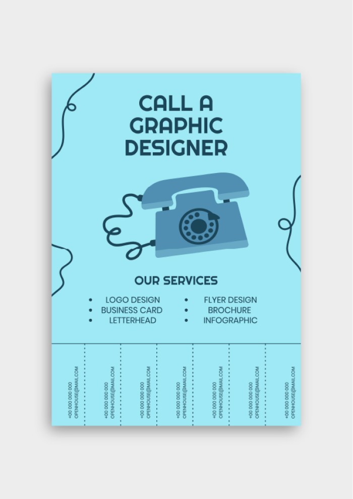 Free Tear Off Flyer Templates Wepik