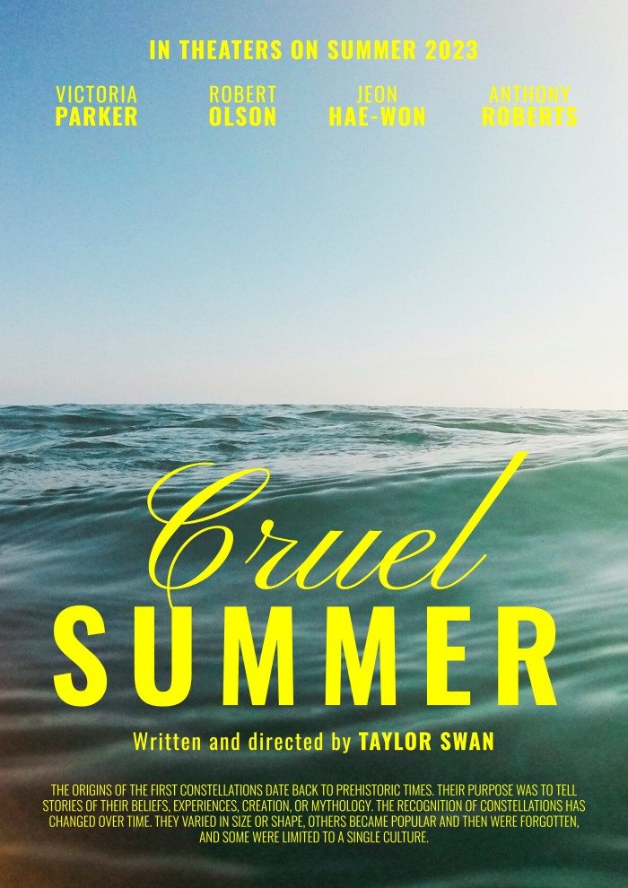 Customize This Elegant Minimalist Indie Movie Poster Design For Free