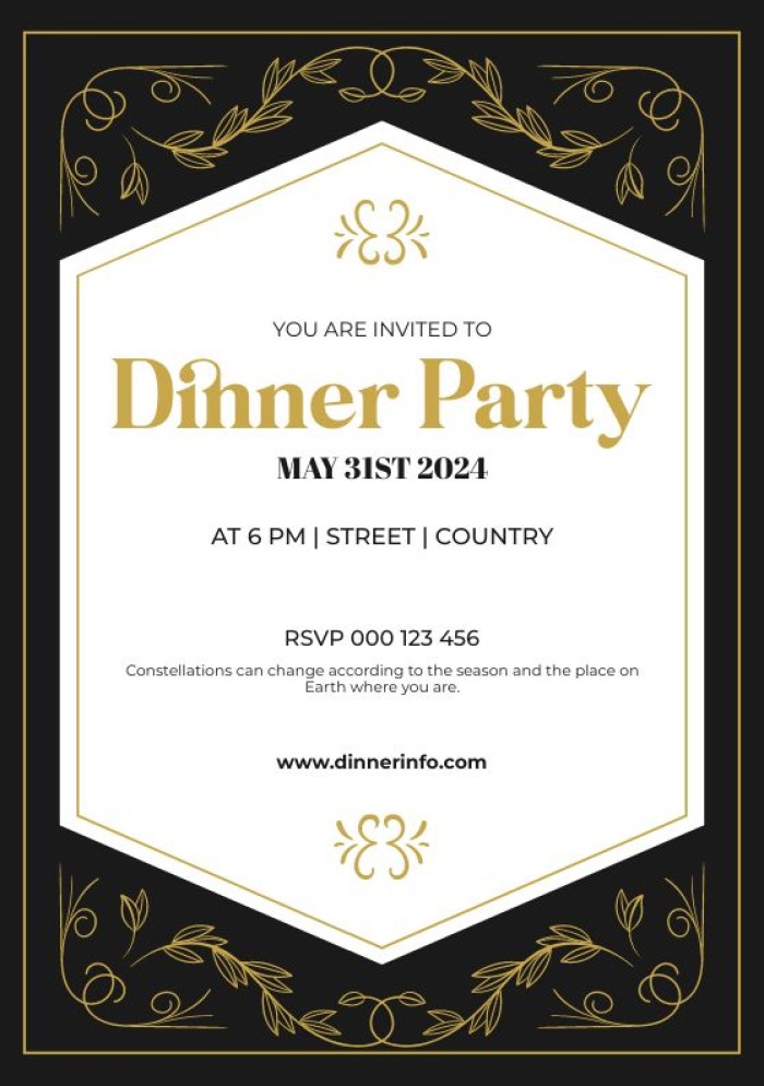 Dinner Party Invitation Hotsell Cumberland